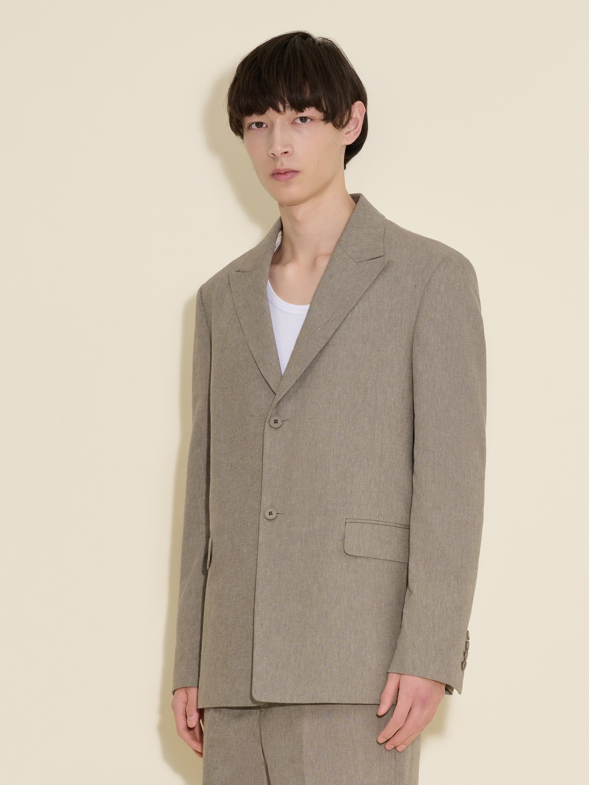 Alex Suit Jacket - Taupe - Holzweiler