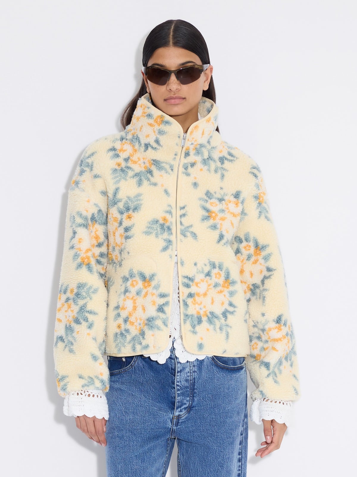 Rype Fleece Jacket - Lt. Yellow Mix - Holzweiler