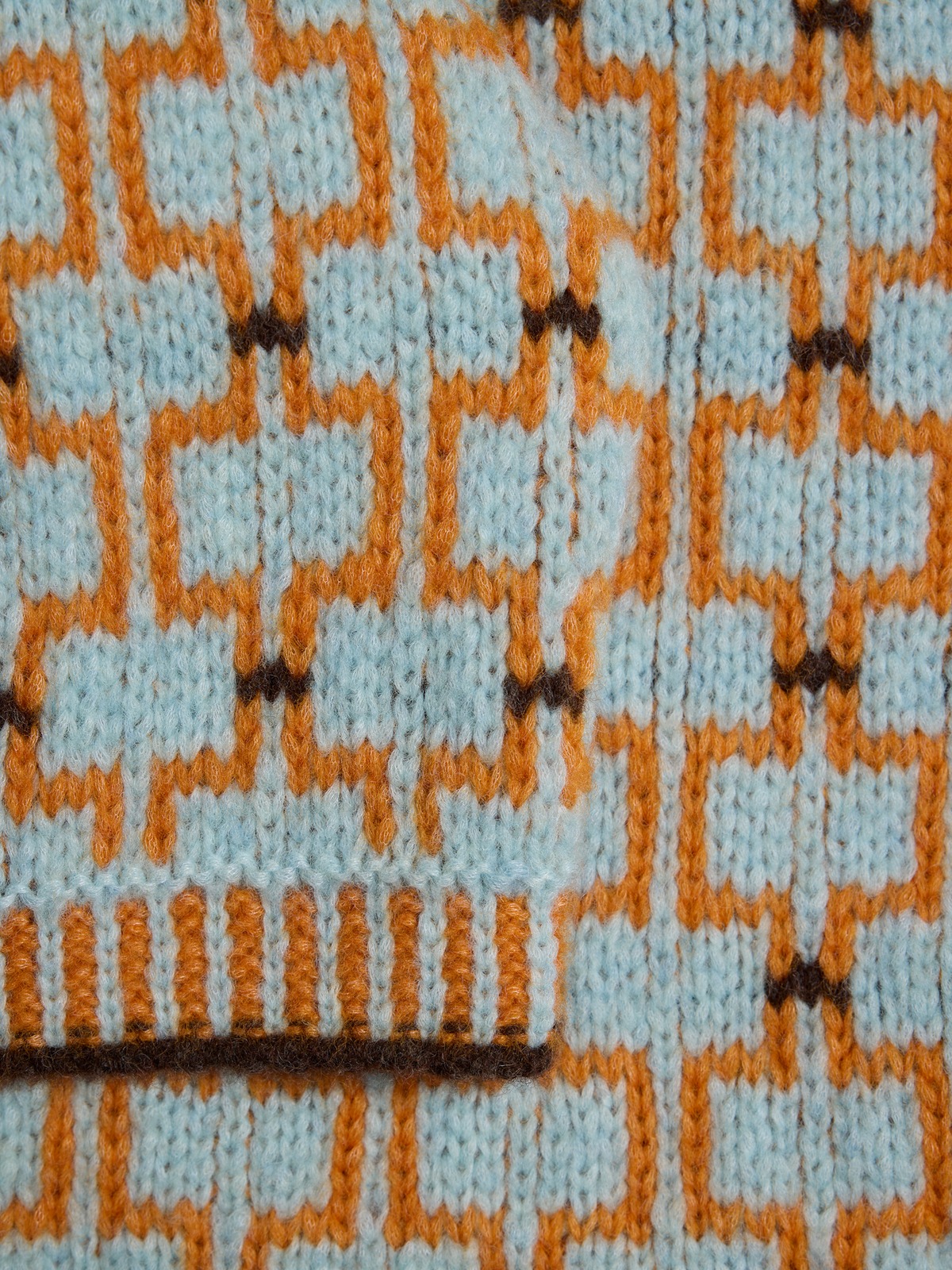 Norwegian Wool Crew - Blue mix - Holzweiler