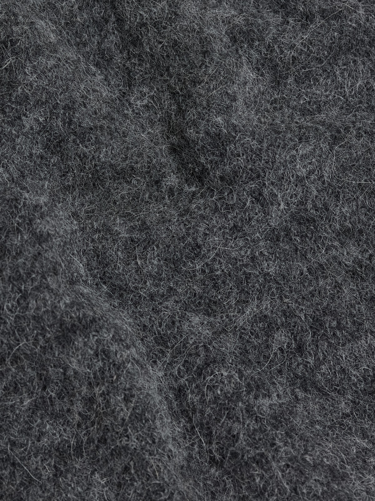 Fure Fluffy Mini Skirt - Dk. Grey - Holzweiler