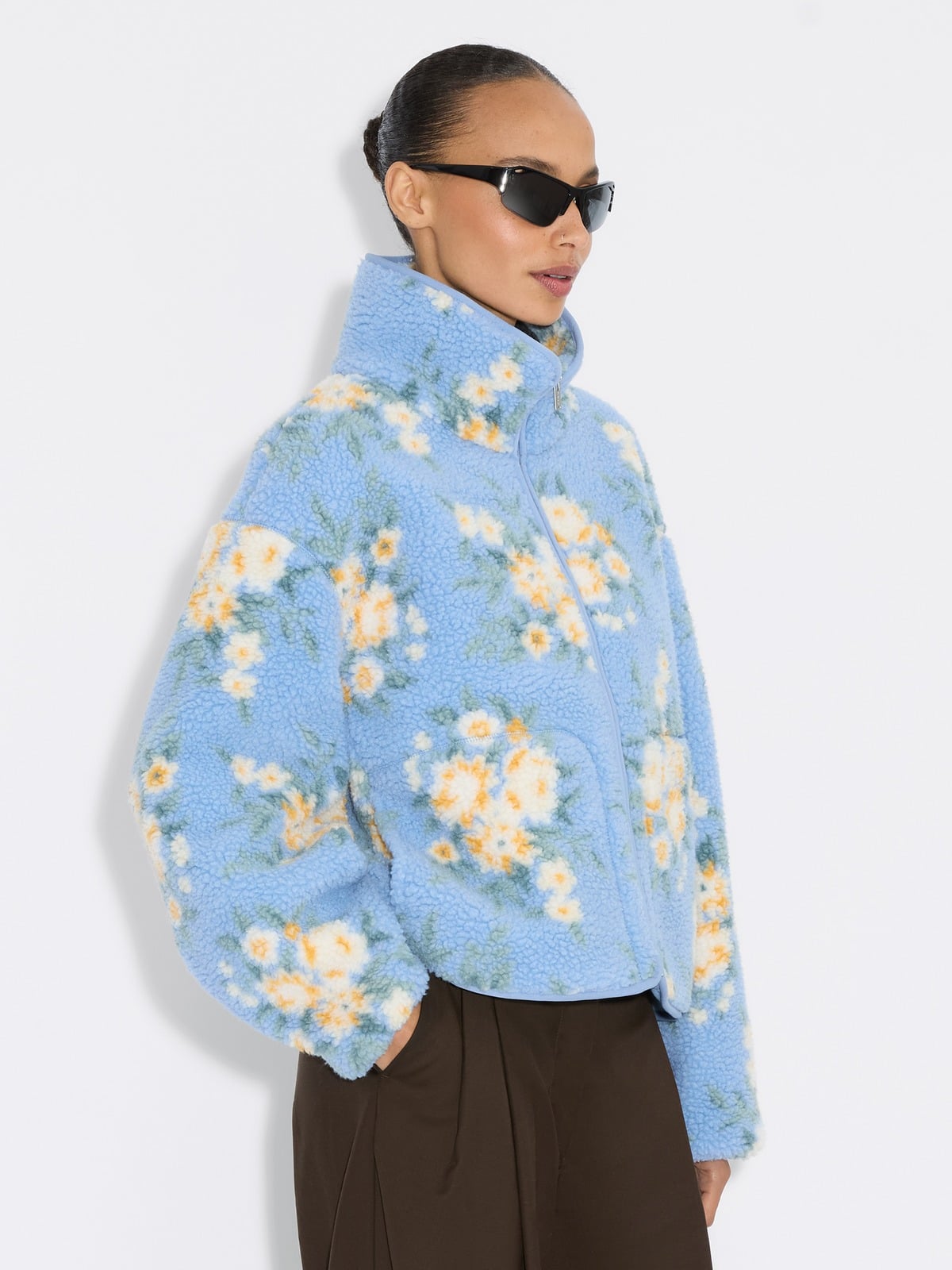 Rype Fleece Jacket - Lt. Blue Mix - Holzweiler