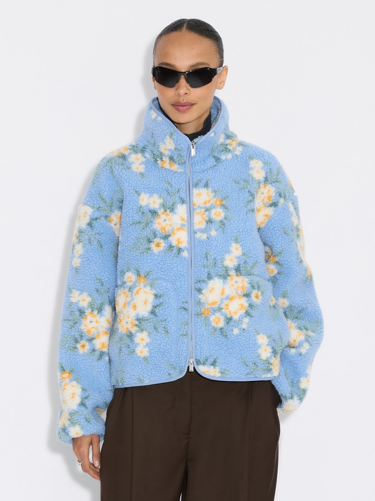 Rype Fleece Jacket - Lt. Blue Mix - Holzweiler